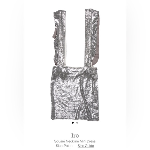 IRO | Dresses | Iro Sequin Skirt With Straps | Poshmark
